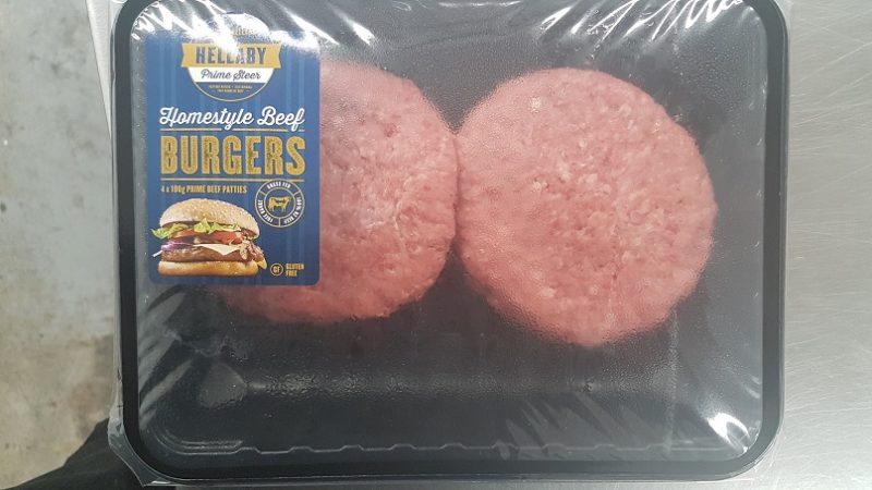 Home Style Prime Beef Burger Patties - 4pkt - Hamilton Wholesale Meat